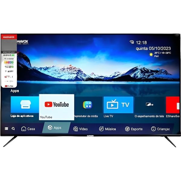 TV SMART 50″ MAGNAVOX 50MEZ573/M1 4K/HDMI/USB/WIFI – FULLPY